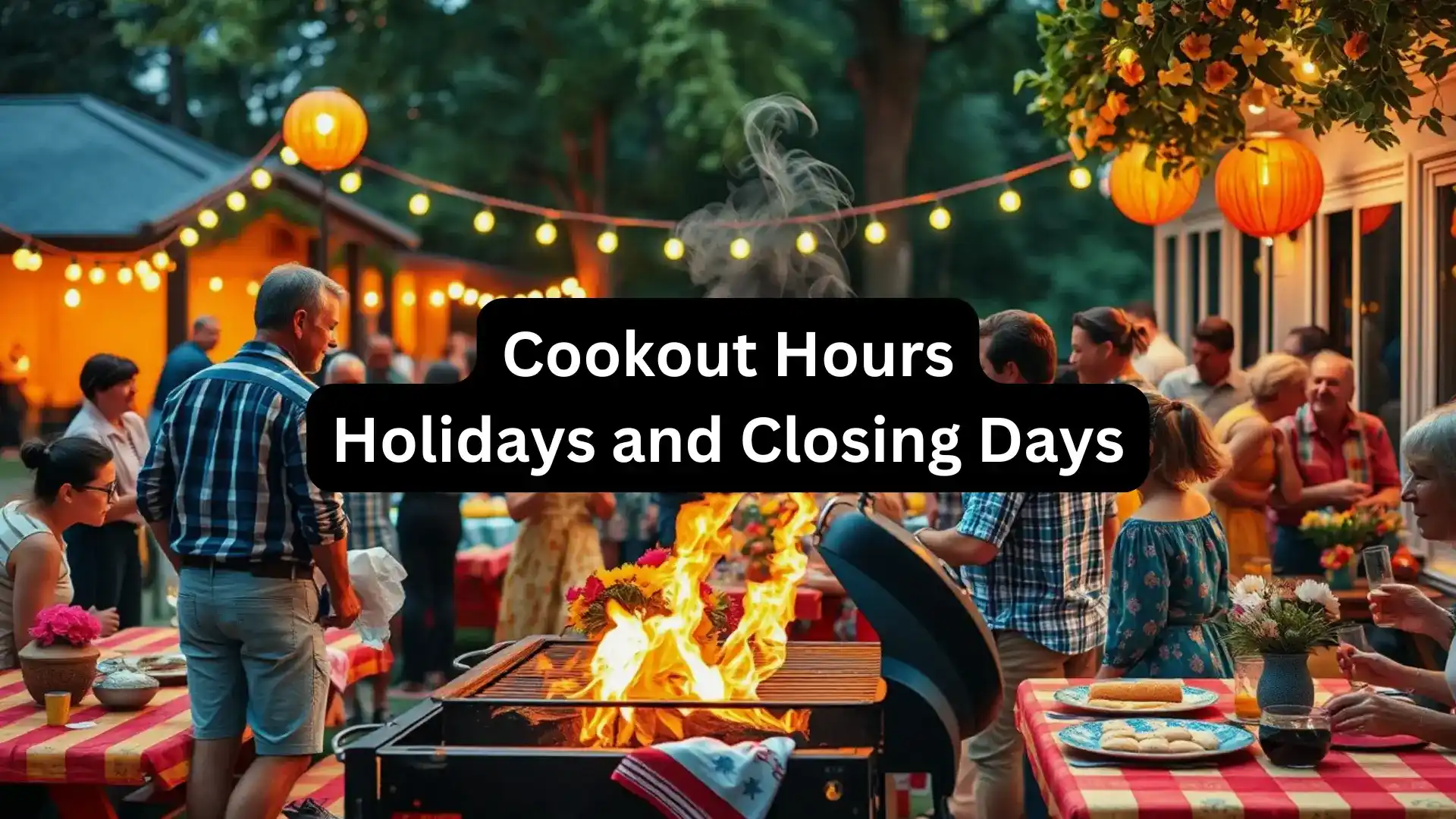 Complete Guide about CookOut Hours